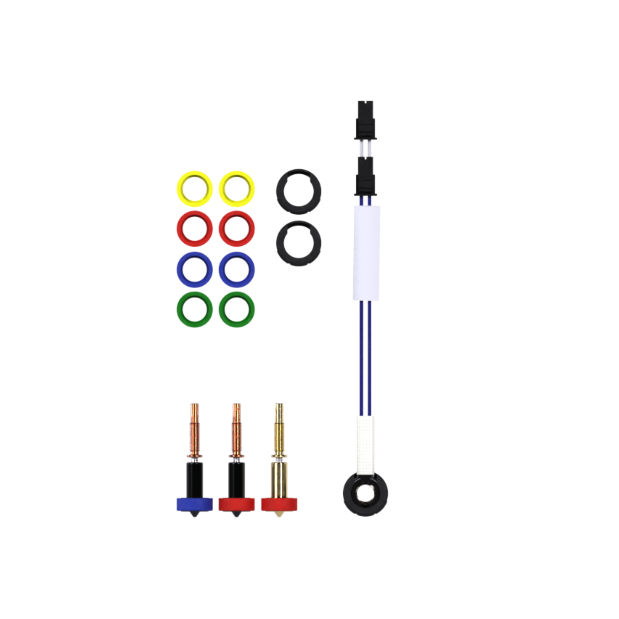 E3D Revo™ High Flow X Hotside Kit – ObXidian Nozzles, abrasion-resista ...